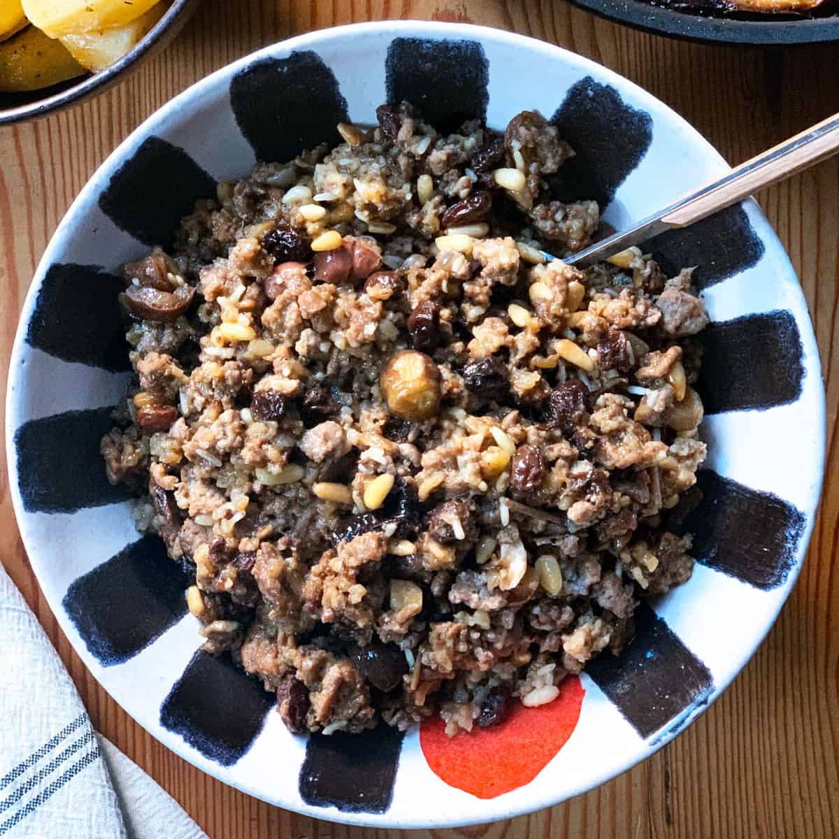 Greek Turkey Stuffing With Sausage recipe - The Greek Foodie - Holidays