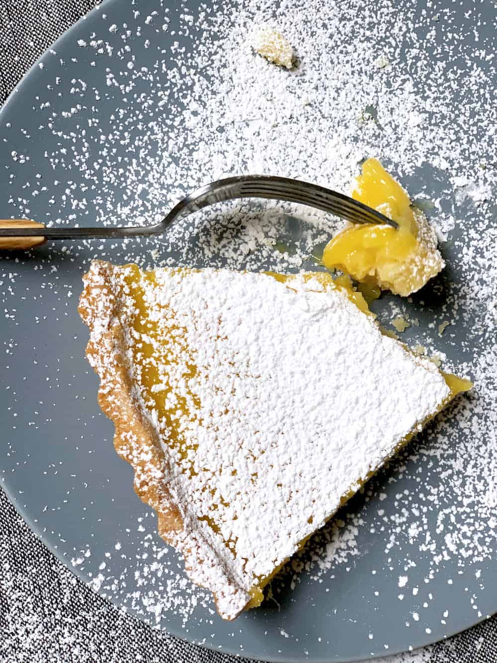 Lemon Ginger Tart - The Greek Foodie
