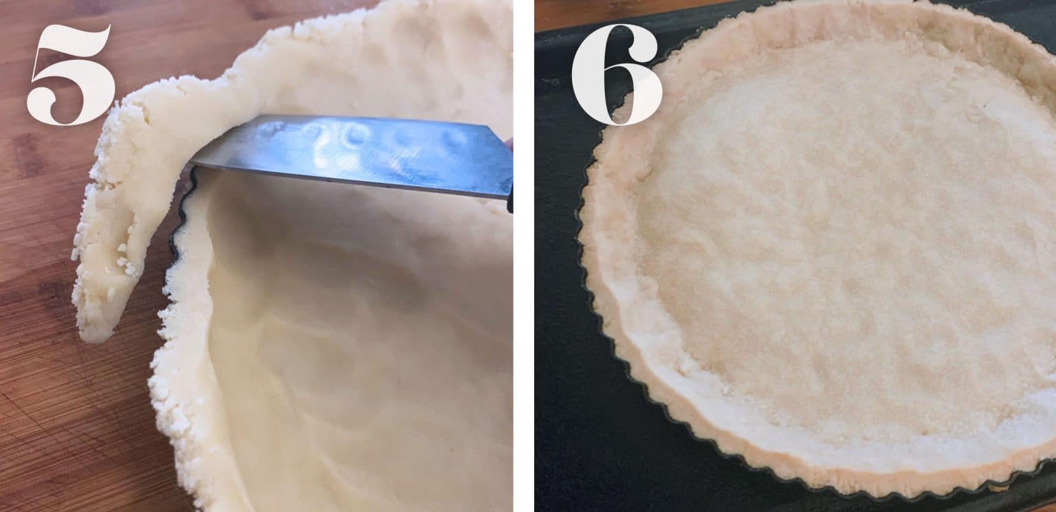 Meyer Lemon Ginger Tart - The Greek Foodie