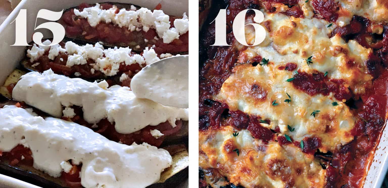 Papoutsakia - Greek Stuffed Eggplants - The Greek Foodie