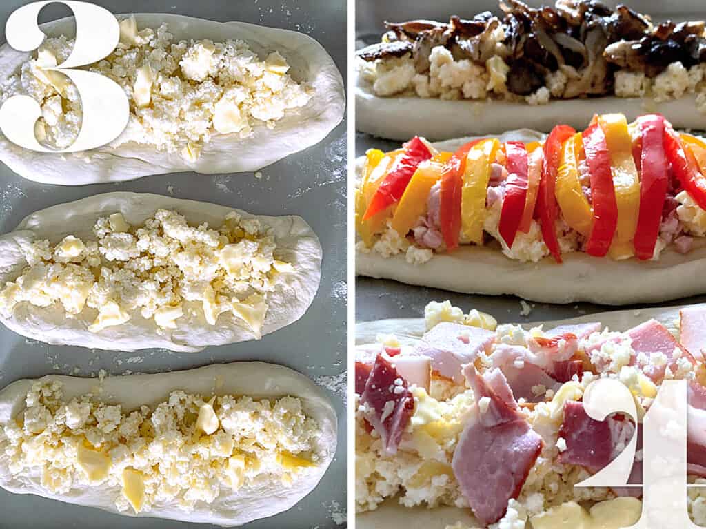 Easy Peinirli - Greek Pizza Boats - The Greek Foodie