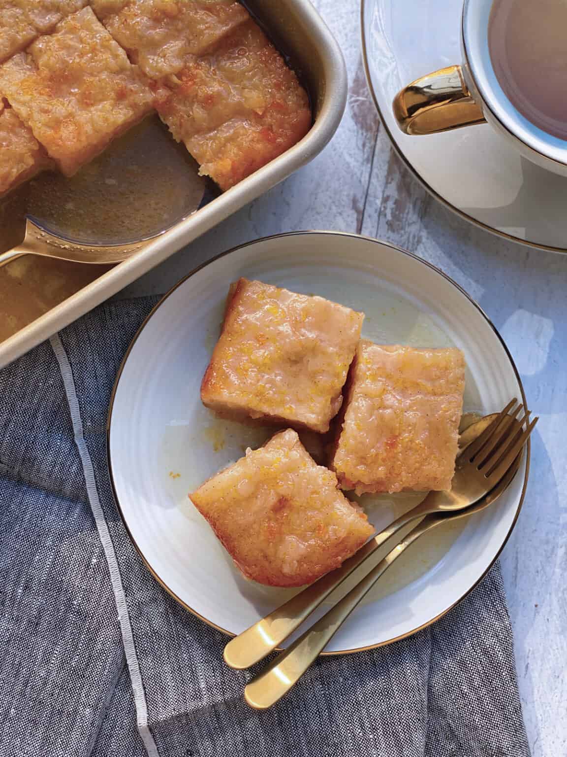 Portokalopita - Greek Orange Phyllo Cake - The Greek Foodie