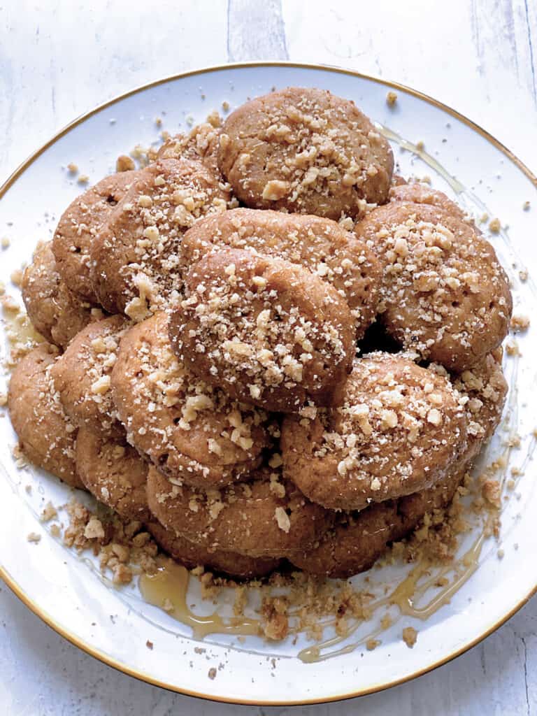 Melomakarona - Greek Christmas Honey Cookies - The Greek Foodie