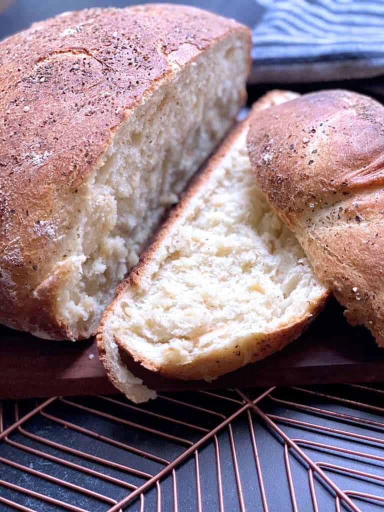 Greek Bread With Oregano and Olive Oil - The Greek Foodie