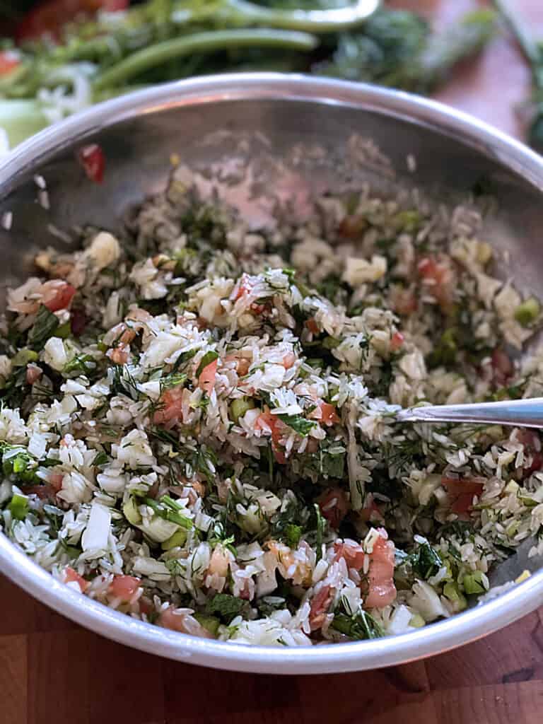 Dolmadakia - Stuffed Grape Leaves - The Greek Foodie