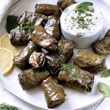 Dolmadakia - Stuffed Grape Leaves - The Greek Foodie