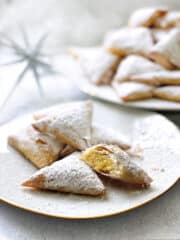Almond Pastry Triangles - Trigona - The Greek Foodie