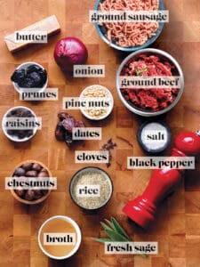 Greek Turkey Stuffing With Sausage recipe - The Greek Foodie - Holidays