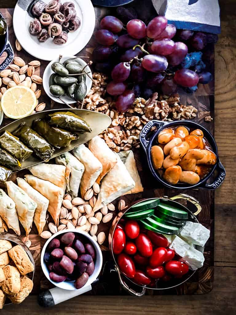 How To Make A Greek Grazing Board - The Greek Foodie
