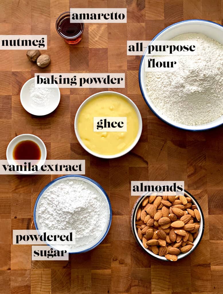 Kourabiedes - Greek Christmas Butter Cookies - The Greek Foodie