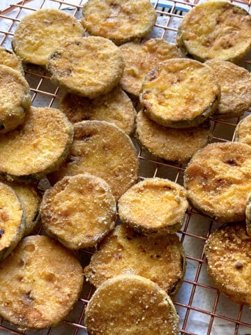 Crispy Fried Zucchini - The Greek Foodie