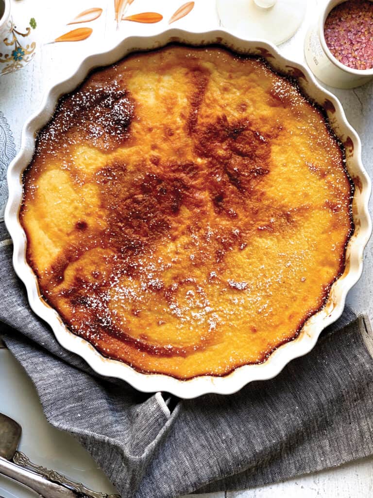 Greek Milk Pie - The Greek Foodie