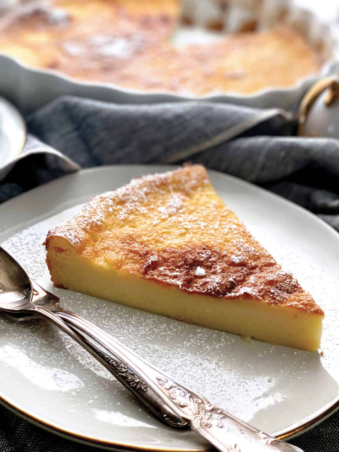 Greek Milk Pie - The Greek Foodie