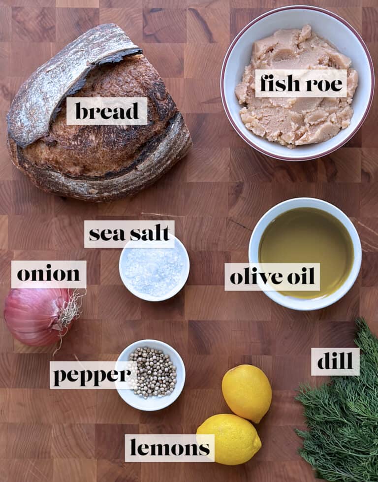 Taramosalata – Authentic Greek Fish Roe Dip - The Greek Foodie