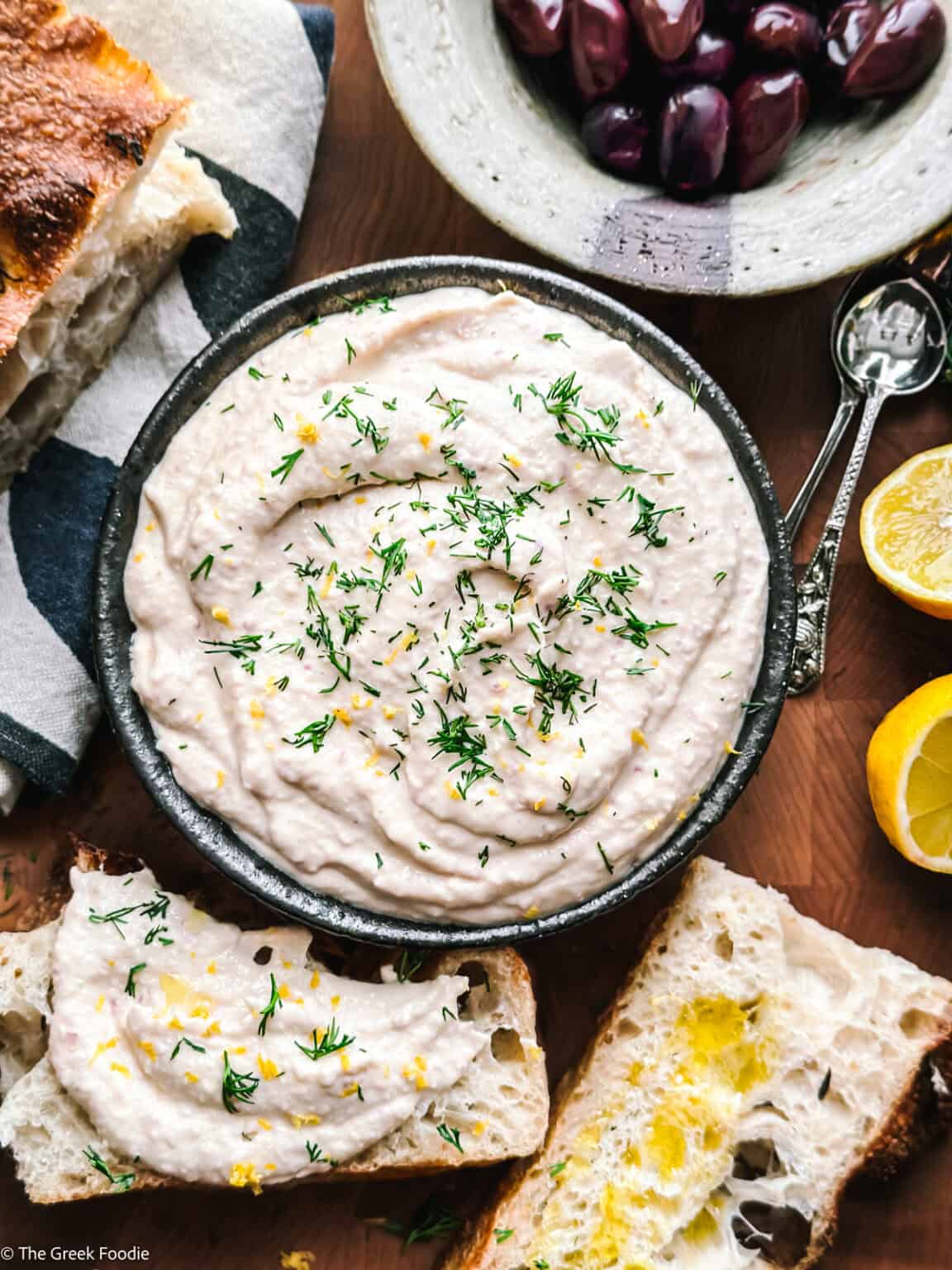 Taramosalata (Taramasalata) – Authentic Greek Fish Roe Dip - The Greek ...