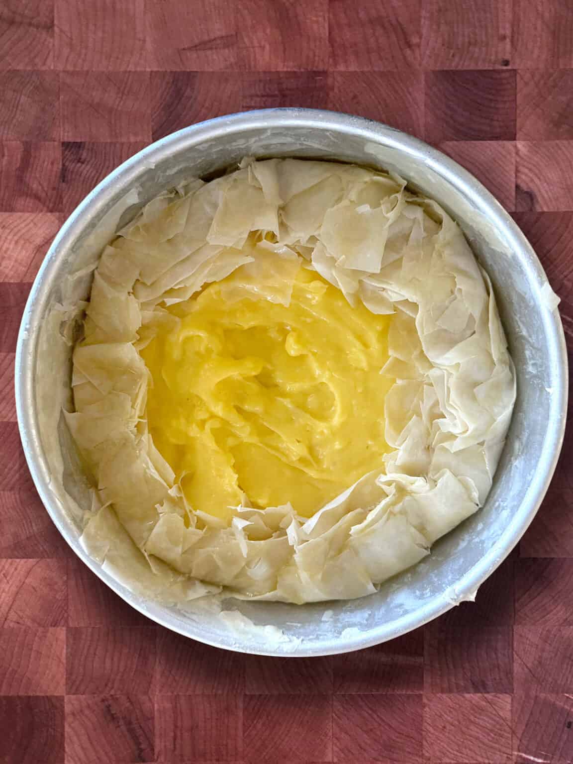 Galaktoboureko - Phyllo Custard Dessert - The Greek Foodie