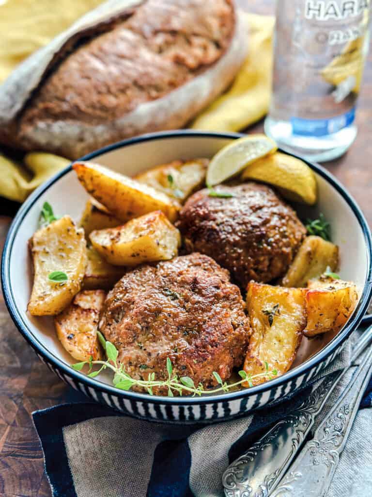 Bifteki (Greek Burger) — Juicy, Herby & Easy - The Greek Foodie