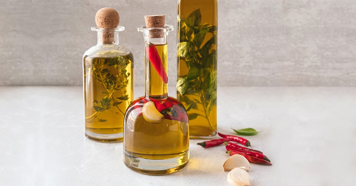 How To Make Infused Olive Oil - The Greek Foodie
