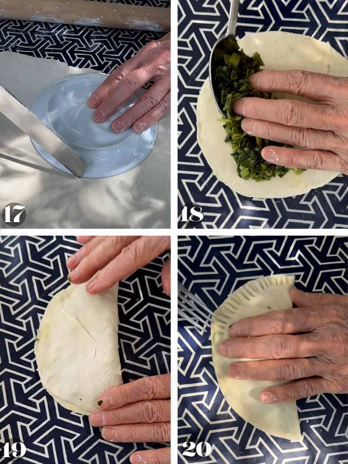 Kalitsounia-Cretan Savory Hand Pies - The Greek Foodie