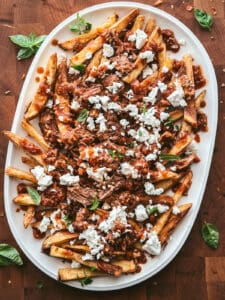 Greek Loaded Fries - The Greek Foodie