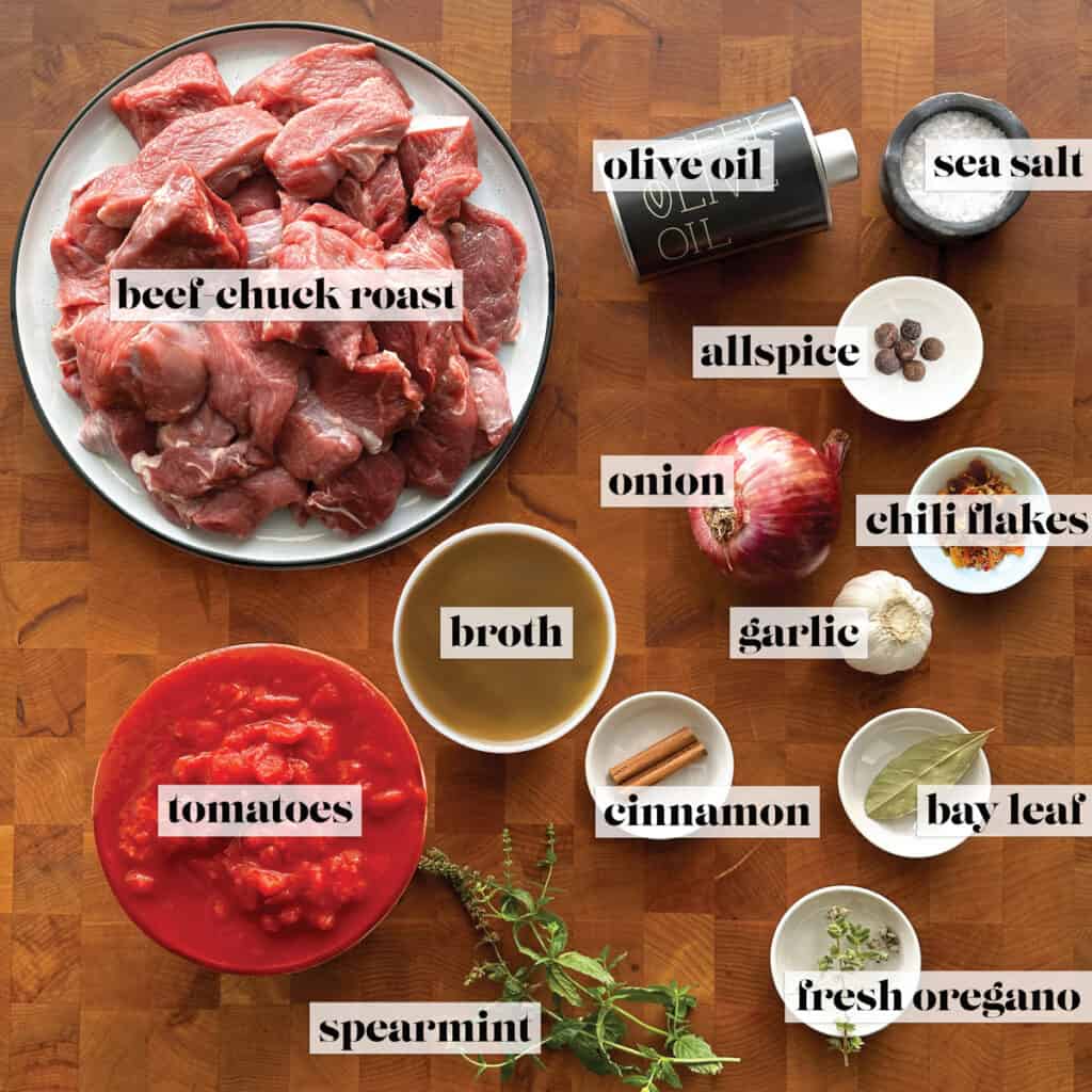 Kokkinisto-Greek Braised Beef In Red Sauce - The Greek Foodie