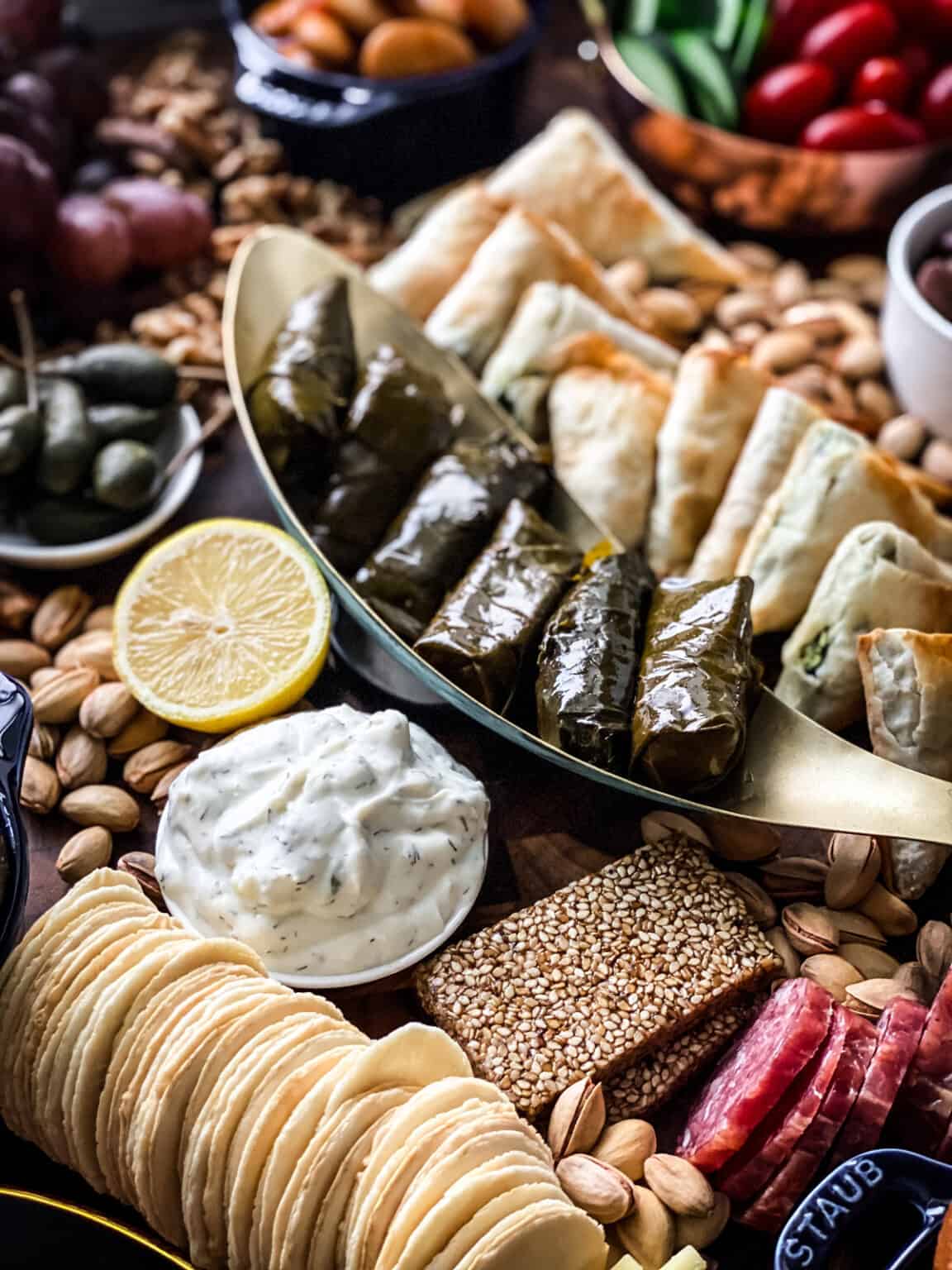 How To Make A Greek Grazing Board - The Greek Foodie