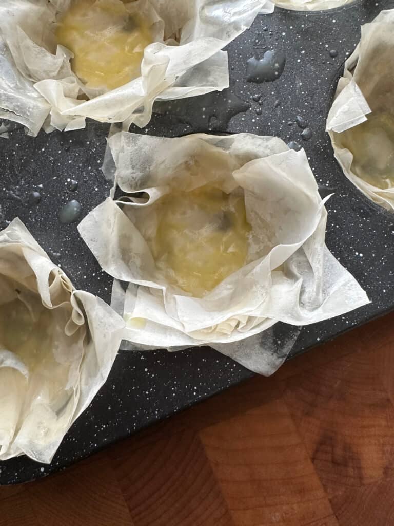 Phyllo Cup Appetizers - The Greek Foodie