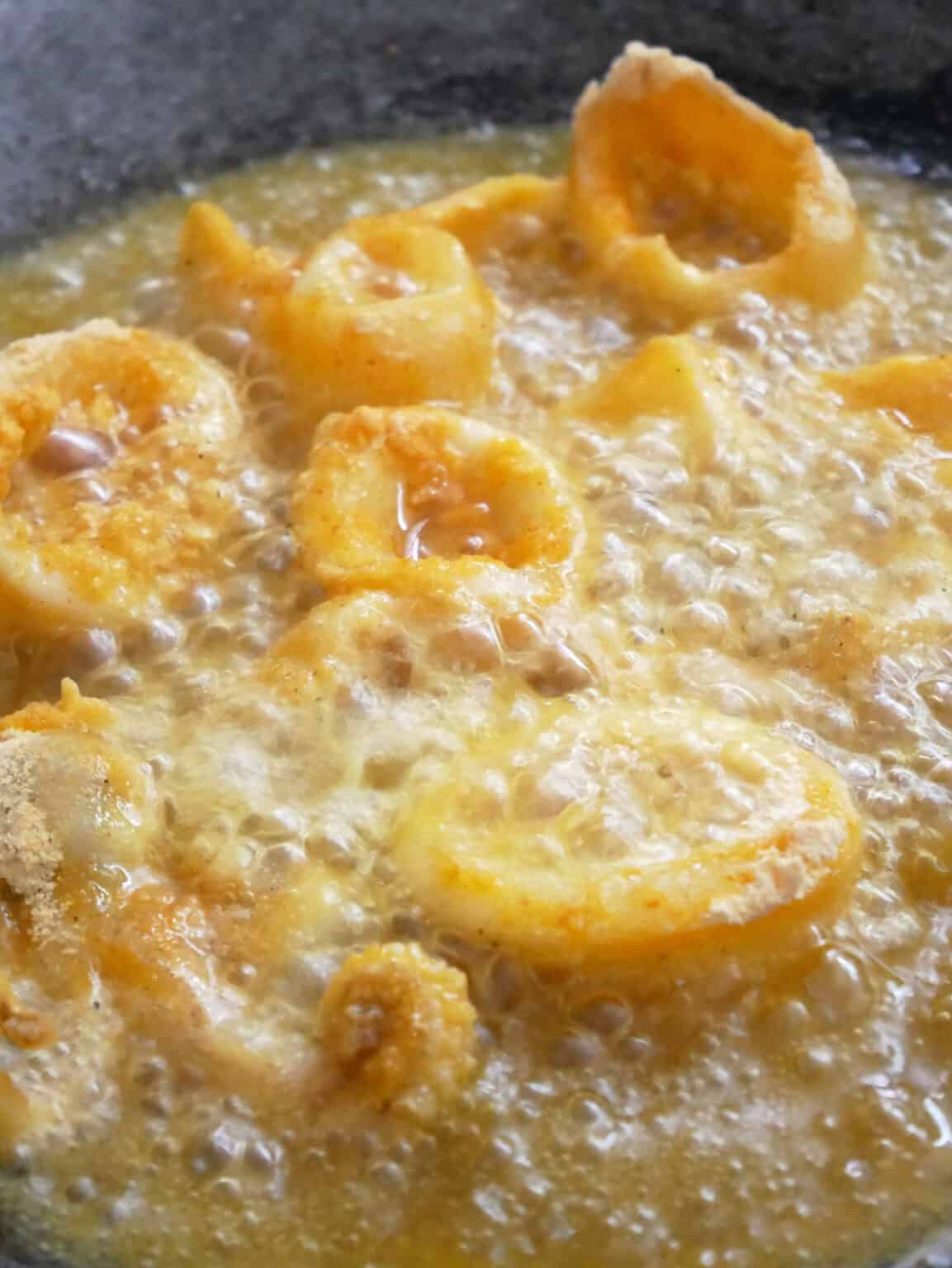 Crispy Fried Calamari-Kalamarakia Tiganita - The Greek Foodie