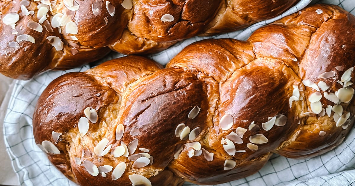 Tsoureki Bread-The Greek Brioche - The Greek Foodie