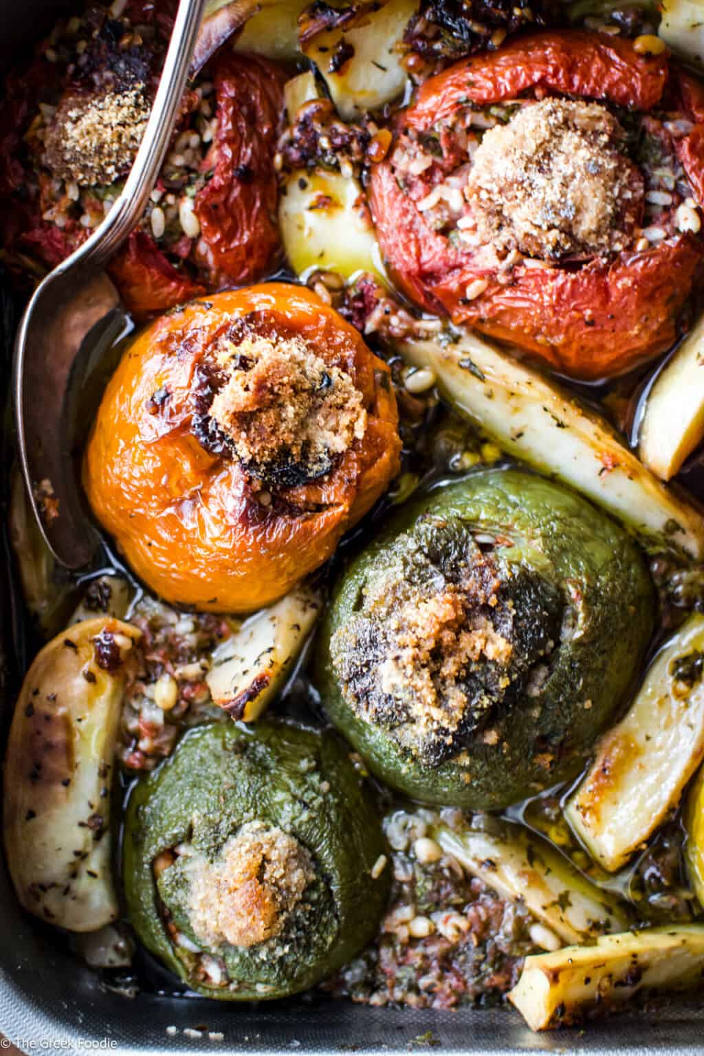 Stuffed Tomatoes (Gemista) — The Authentic Greek Way - The Greek Foodie