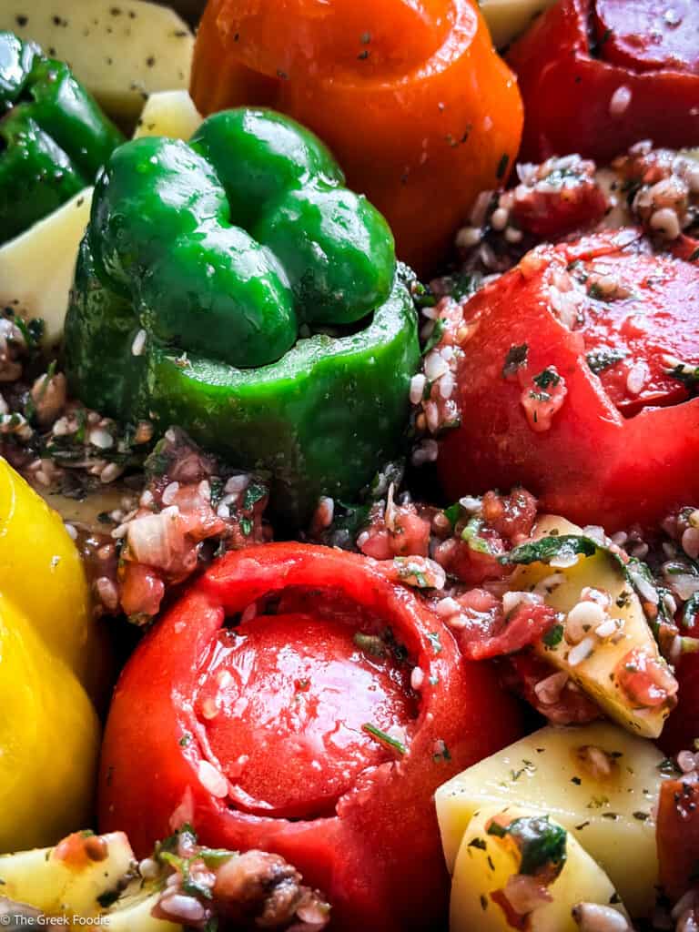 Stuffed Tomatoes (Gemista) — The Authentic Greek Way - The Greek Foodie