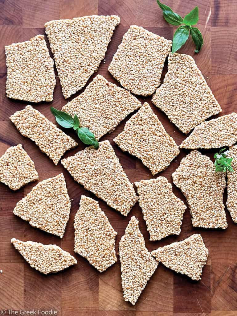 Pasteli-Greek Sesame Candy - The Greek Foodie