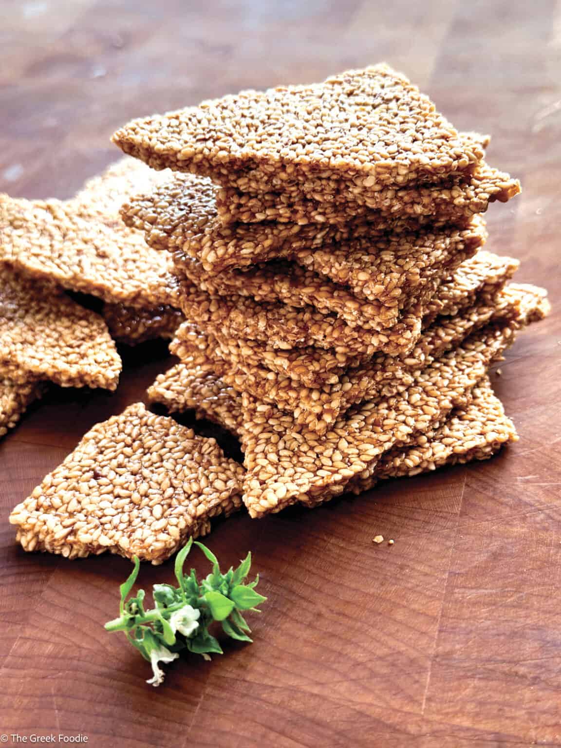 Pasteli-Greek Sesame Candy - The Greek Foodie