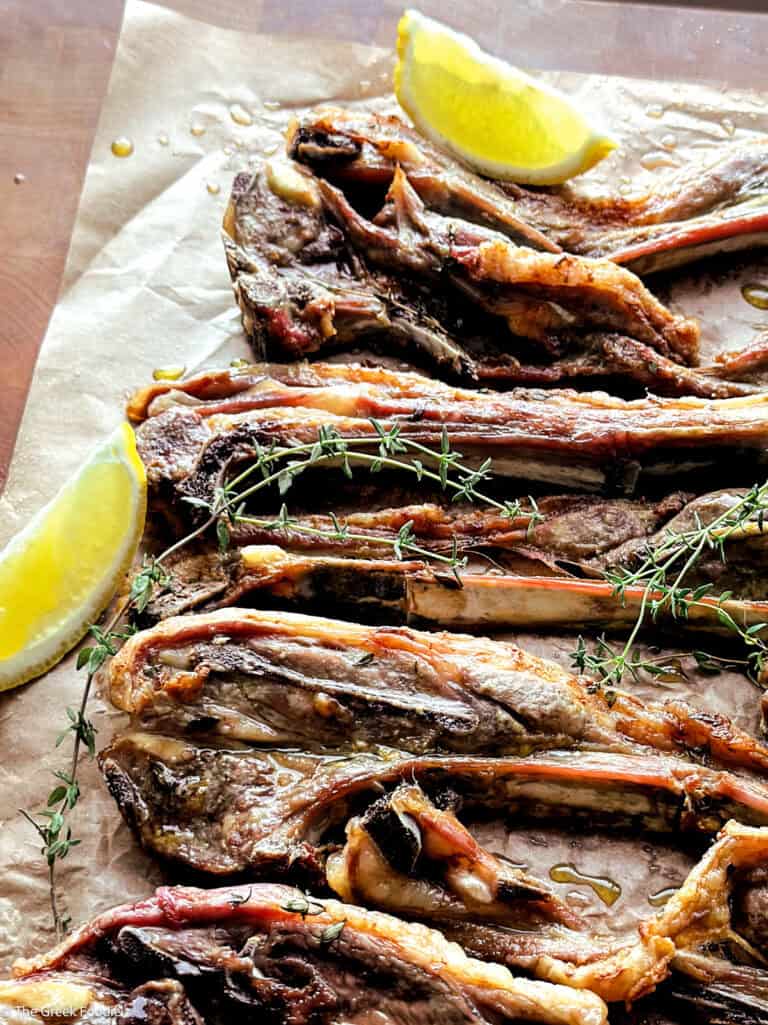 Greek Lamb Chops-Paidakia - The Greek Foodie