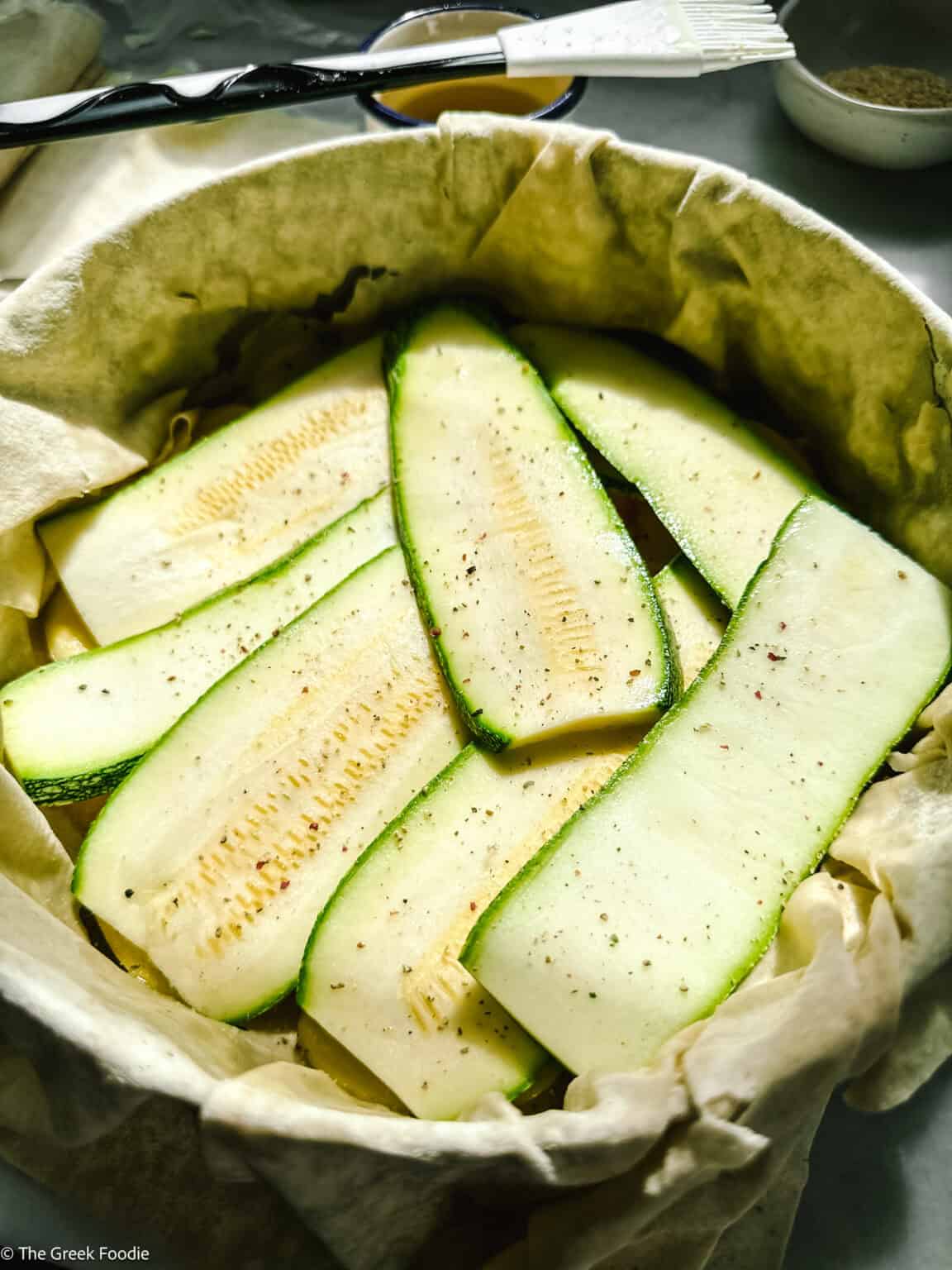 Boureki - Potato & Zucchini Pie - The Greek Foodie