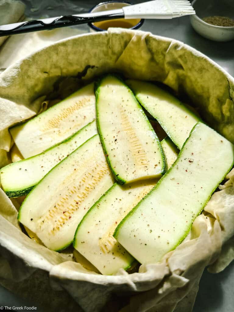 Boureki - Potato & Zucchini Pie - The Greek Foodie