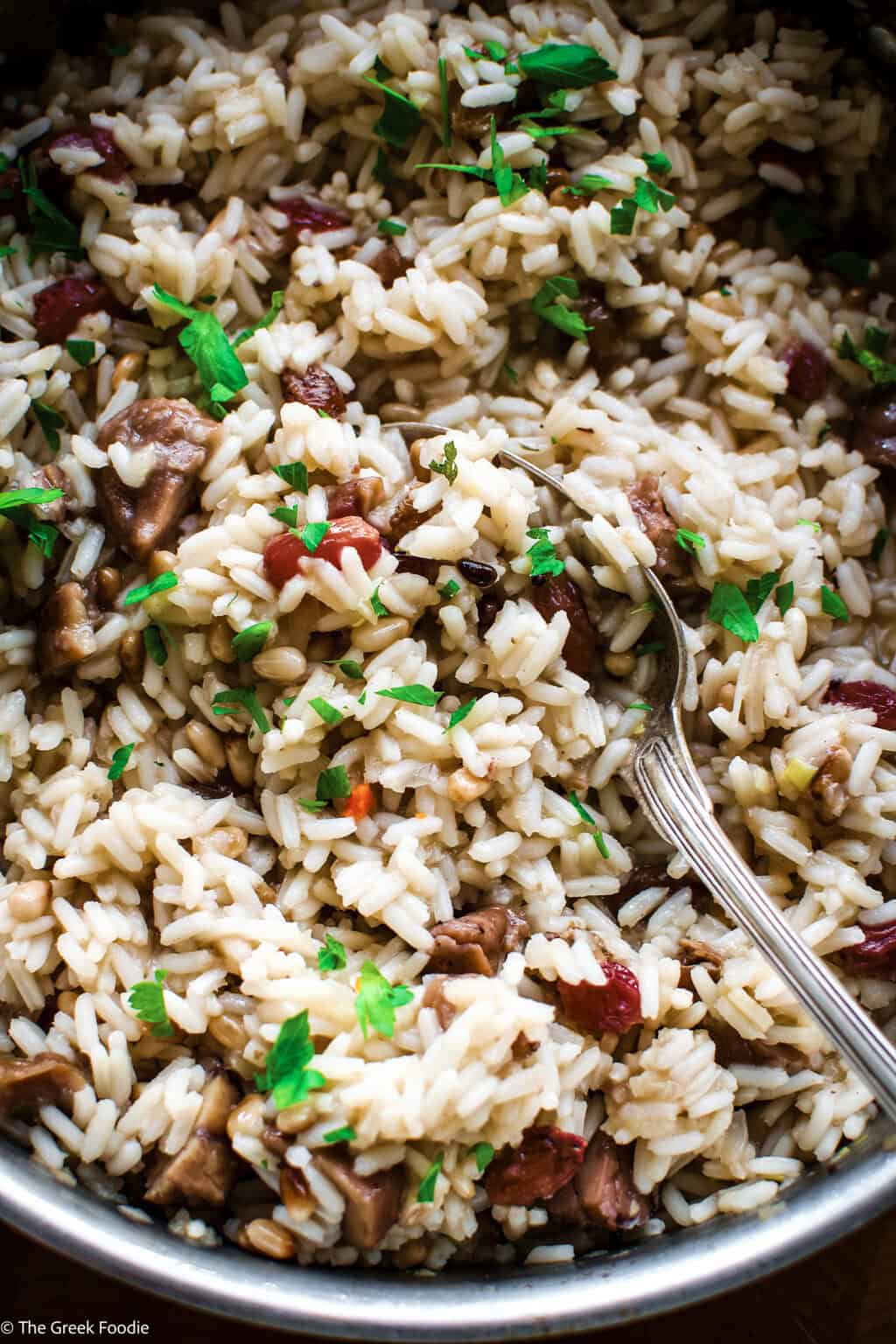 Greek Rice Pilaf-Pilafi - The Greek Foodie