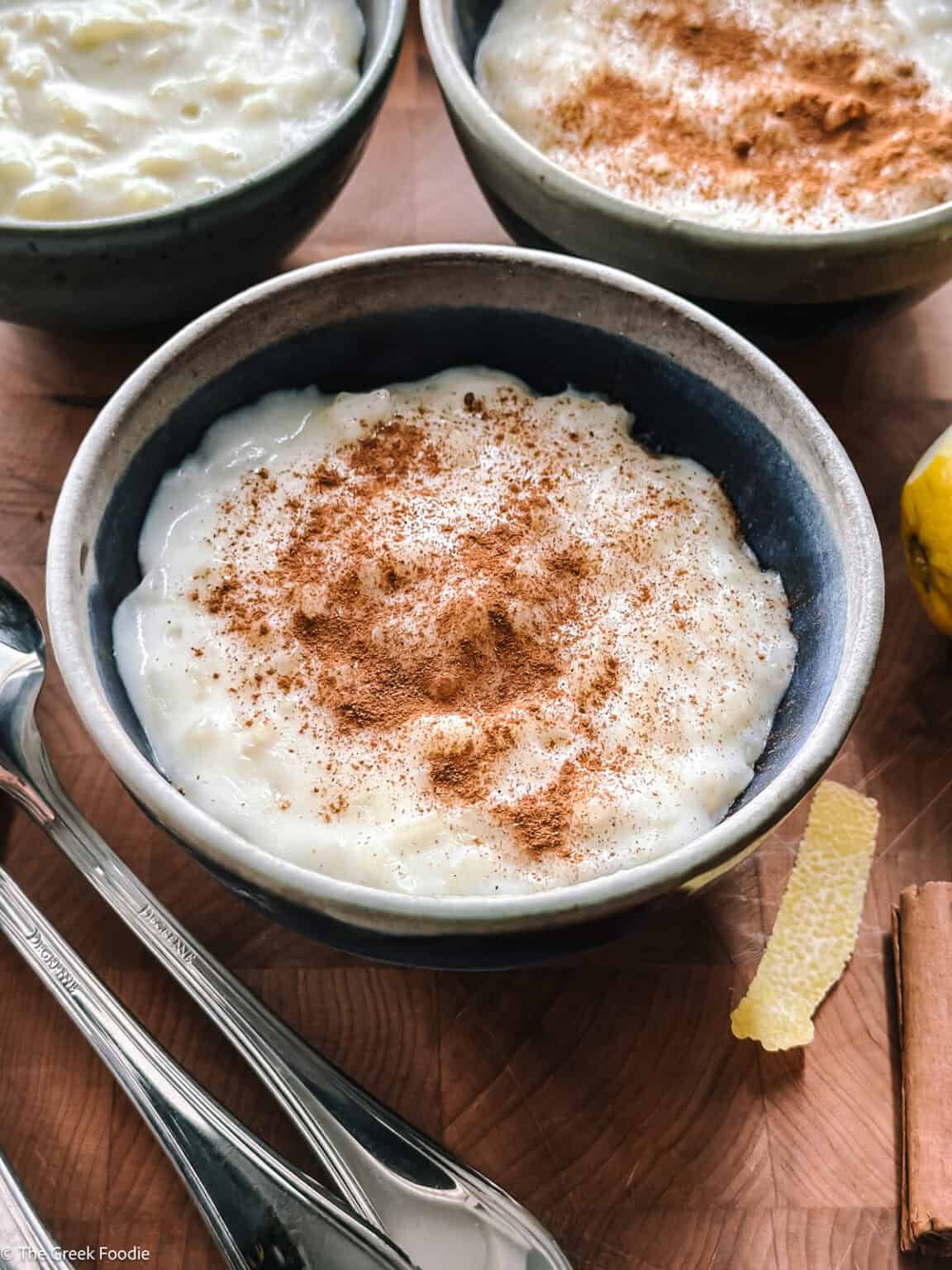 Greek Rice Pudding-Rizogalo - The Greek Foodie