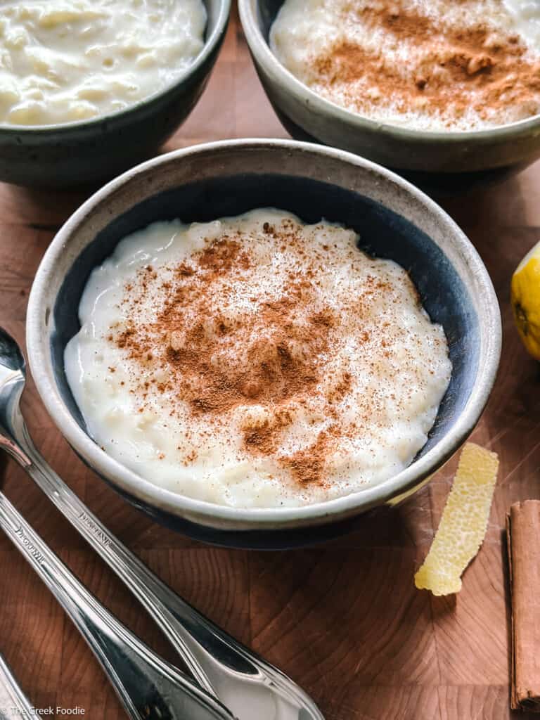 Greek Rice Pudding-Rizogalo - The Greek Foodie