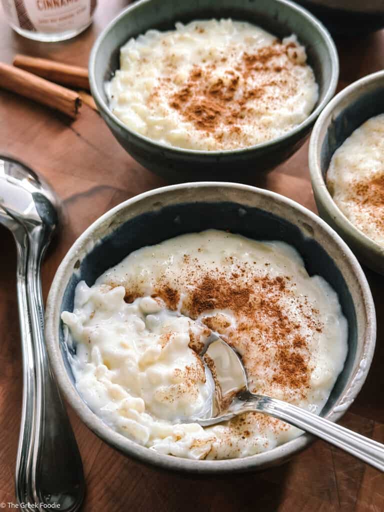 Greek Rice Pudding-Rizogalo - The Greek Foodie