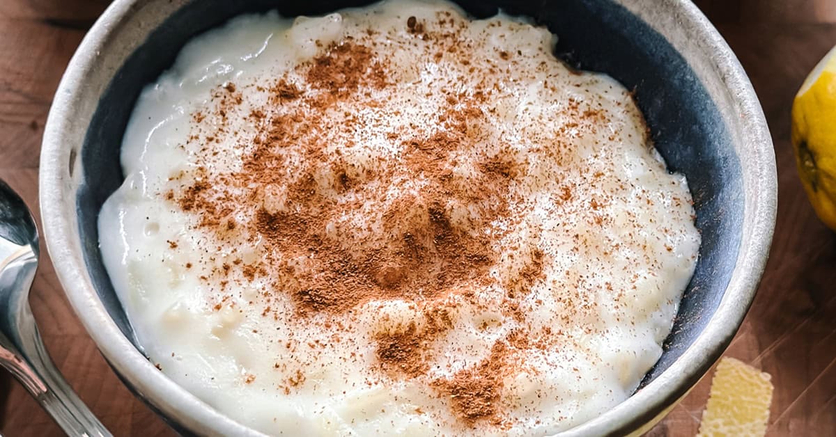 Greek Rice Pudding-Rizogalo - The Greek Foodie