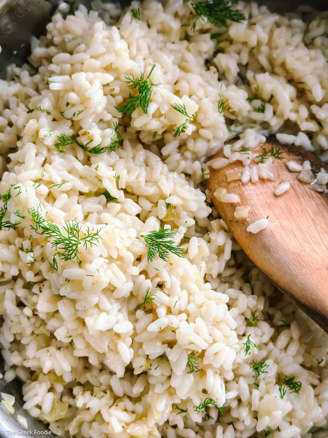 Greek Lemon Rice - The Greek Foodie