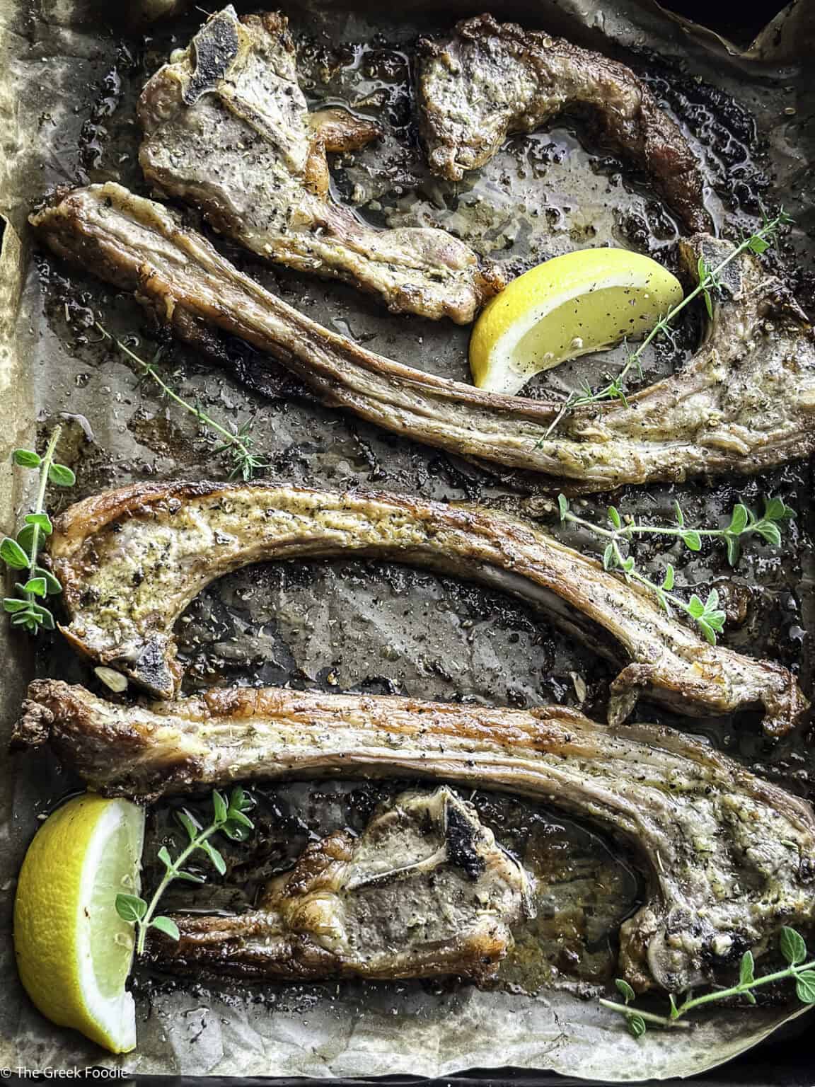 Greek Lamb Chops-Paidakia - The Greek Foodie