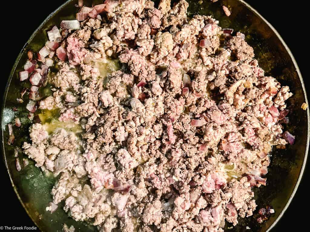 Greek Turkey Stuffing With Sausage recipe - The Greek Foodie - Holidays