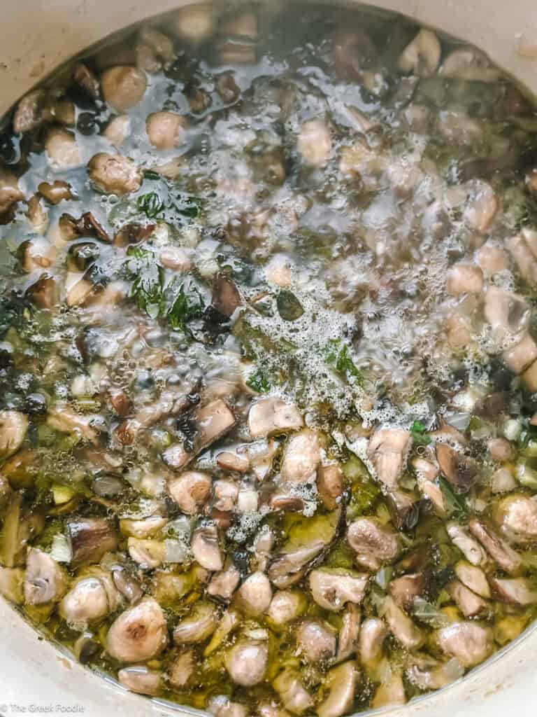 Mushroom Magiritsa – Greek Easter Mushroom Soup (No Cream) - The Greek ...